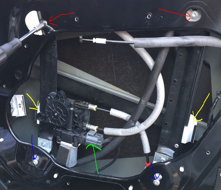 Guide: Rear Window/Mechanism removal | Jaguar Forum